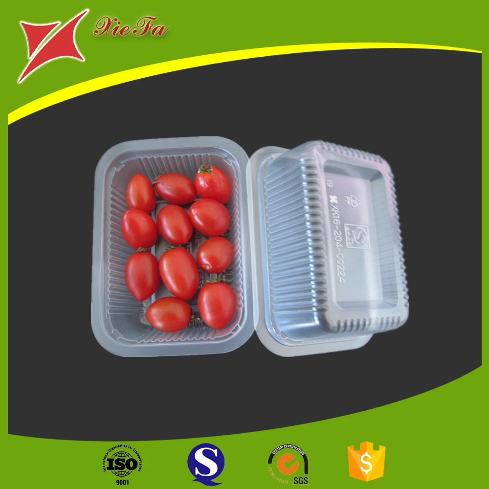 Transparent Fresh Fruit Box Packaging Plastic Pet Strawberry Fruit Tray ...