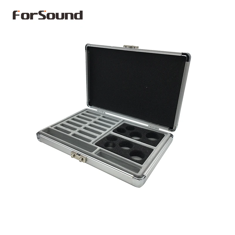 Aluminum Alloy Case for Display Hearing Aids & Earmolds