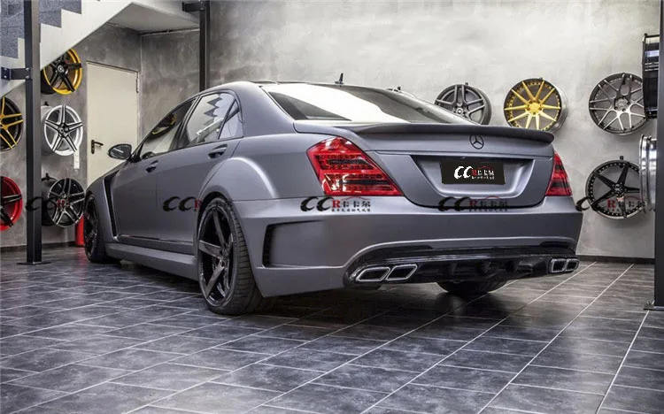 PD Style Wide Body Kit for Mercedes Benz S-Class W221 (2006-2013 ...