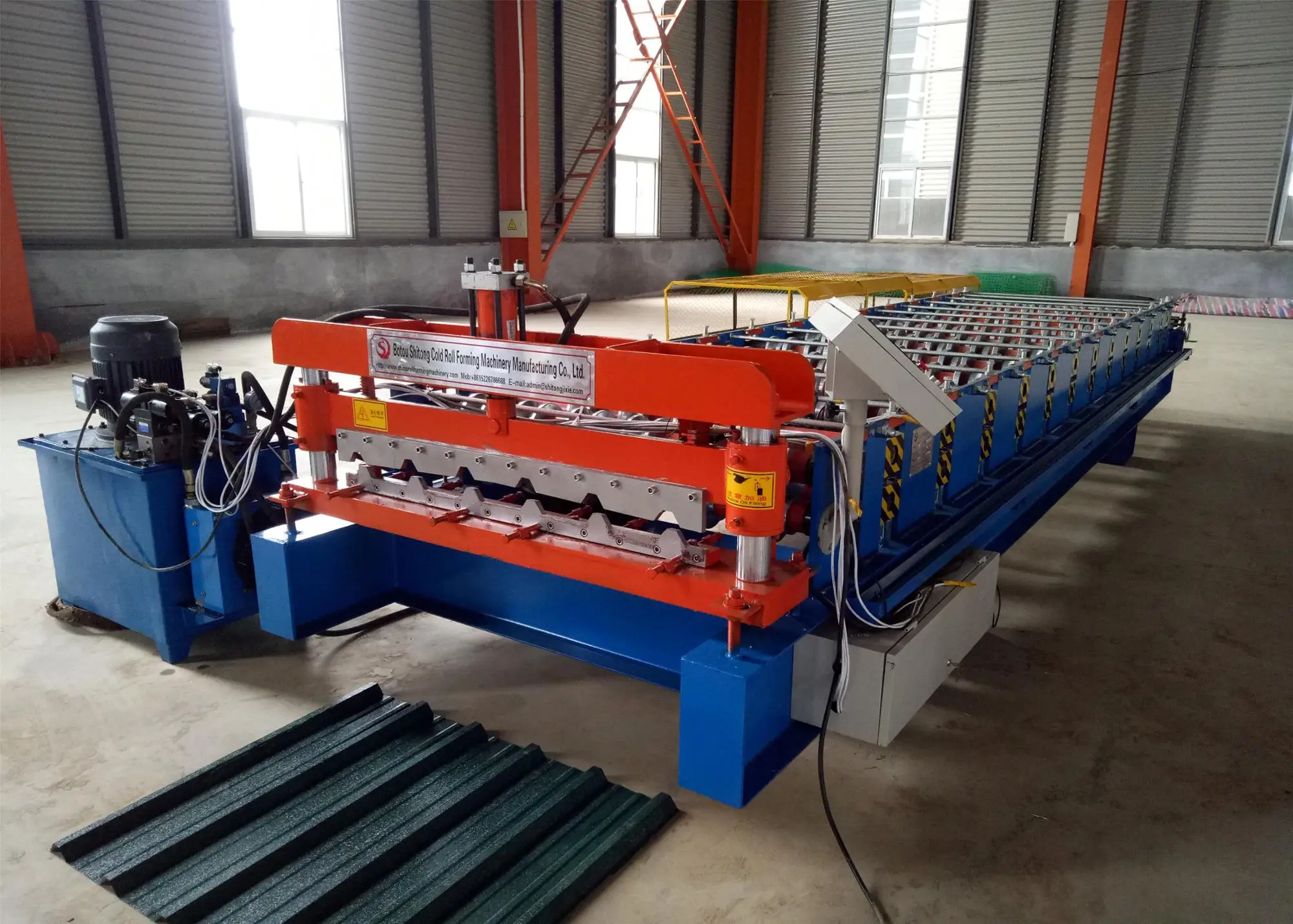 Portable Metal Roofing Roll Forming Machine - Buy Portable Forming ...