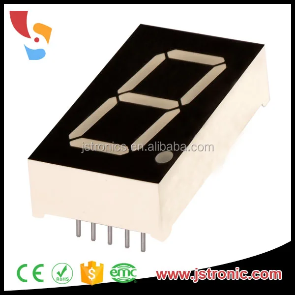 4 Inch Common Anode Seven-segment Single Digit Led Display - Buy Seven ...