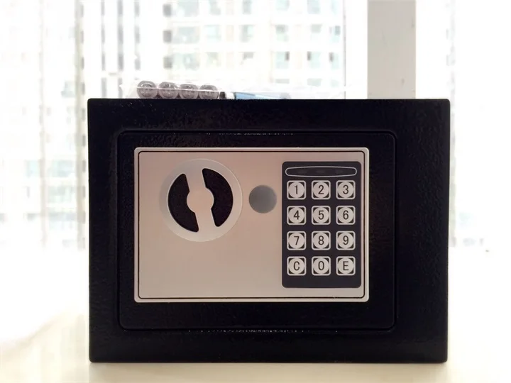 Mini Digital Electronic Safes Box Locker In Supermarket Office - Buy ...