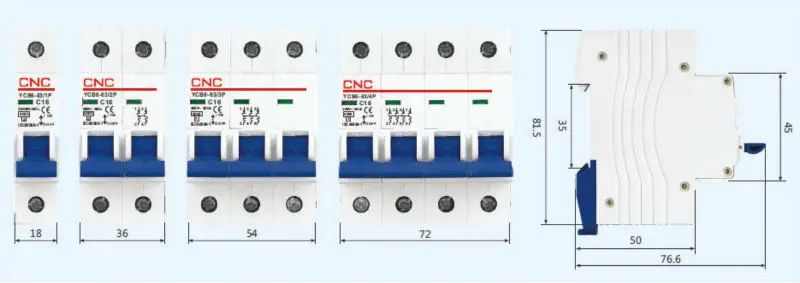 Ycb6 Rcb Electrical Switch Mcb Rccb.china Top 500 Enterprise.national ...