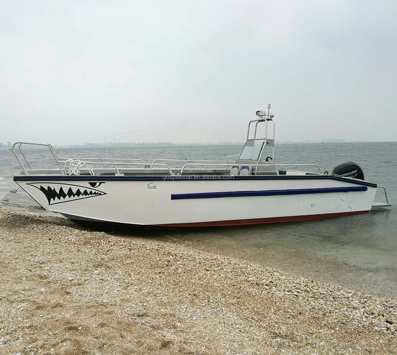 22ft 6.5m Aluminium Speed Boat For Fishing And Family Recreation - Buy ...