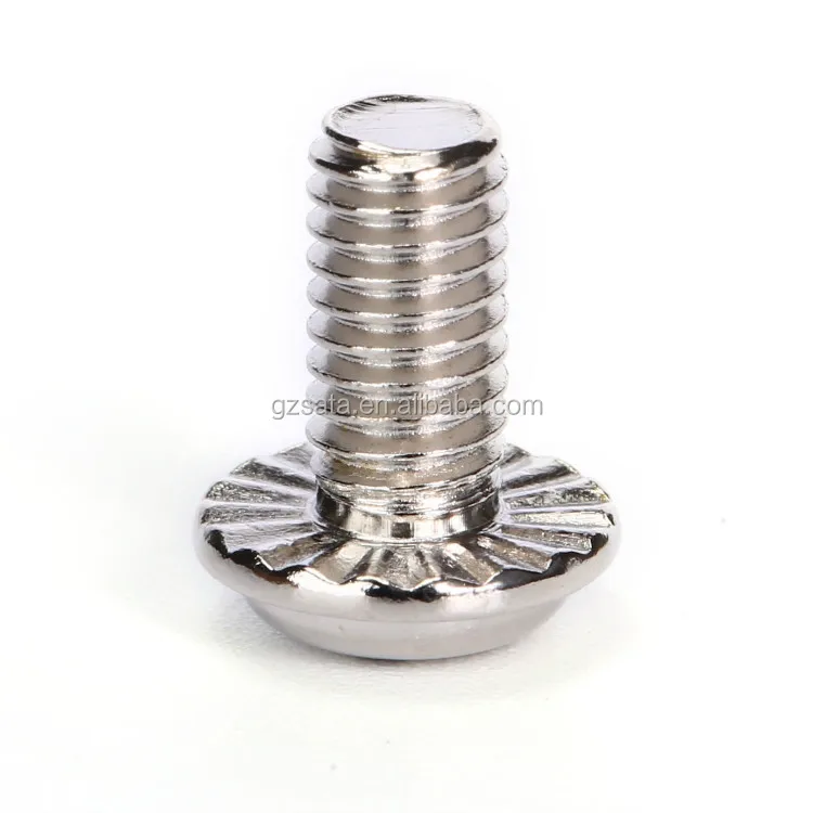 Customized Phillips Pan Washer Flange Head Serrated Machine Screws