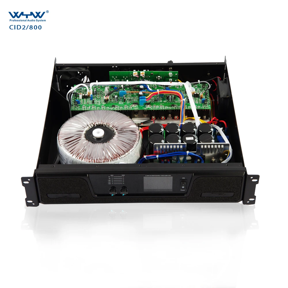 Audio Power Amplifier With Led Displayer For Active Speaker - Buy Audio ...