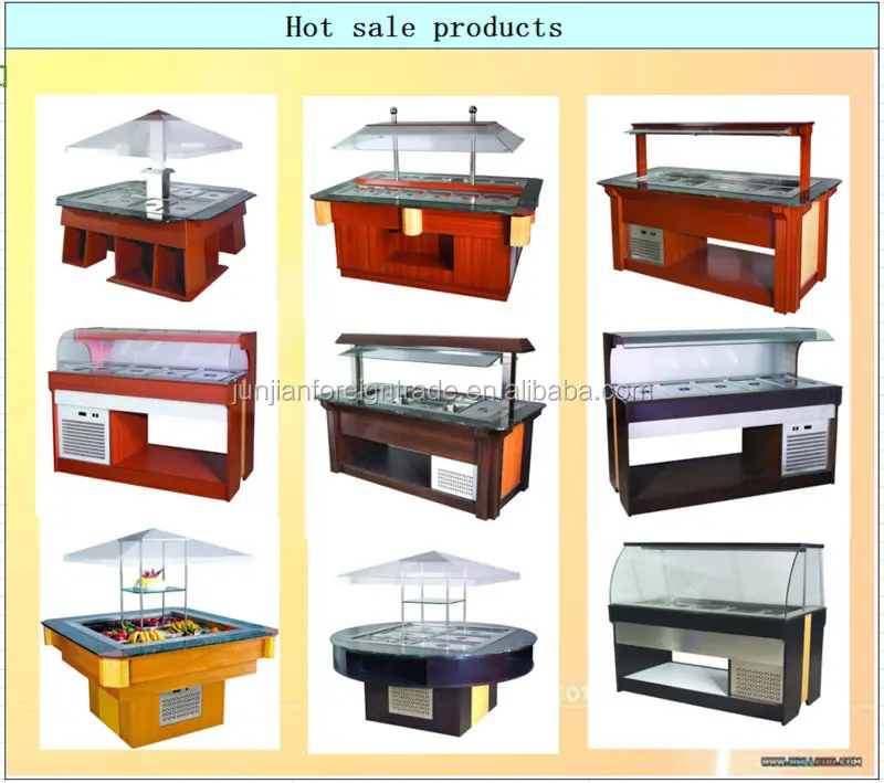 Commercial Salad Bar Refrigerated Salad Bar Buffet Counter Salad Bar ...