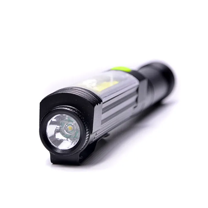 Aluminum 400 Lumen COB LED Jumbo Pen Light Magnetic Pocket Clip COB LED ...