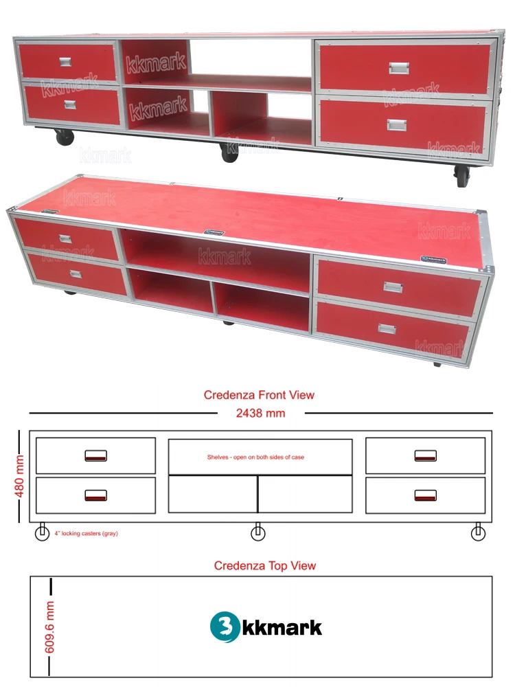 KKMARK Custom 2 Seater Sofa Flight Case - Portable & Durable