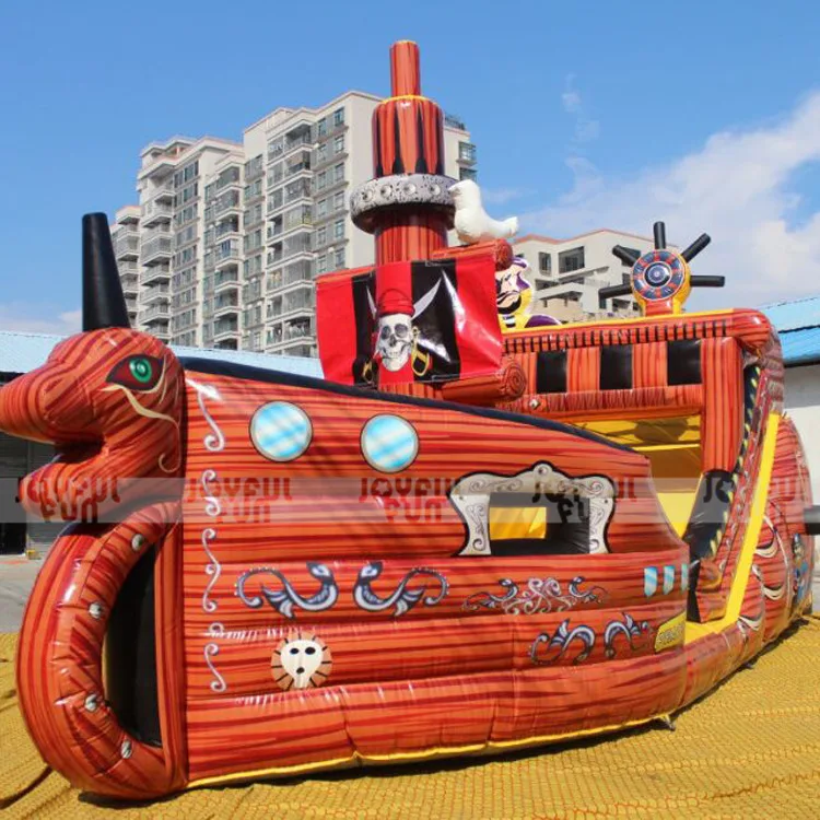 Outdoor Or Indoor Inflatable Pirate Ship Playground For Sale Buy Inflatable Playground
