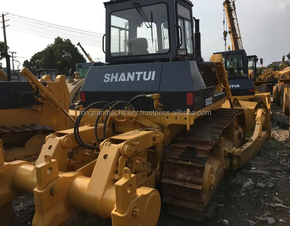 Durable Secondhand Machine Original Shantui Sd22 Bulldozer From China ...
