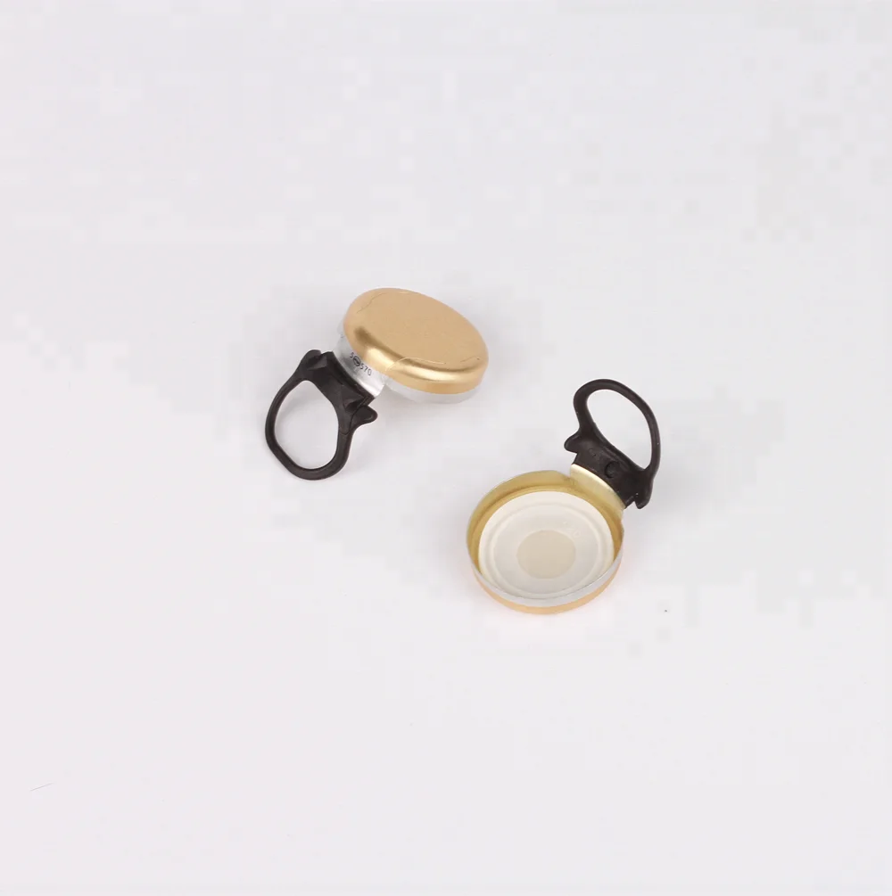 26mm/38mm Ring Pull Bottle Cap For Beer/juice/beverage - Buy Ring Pull ...