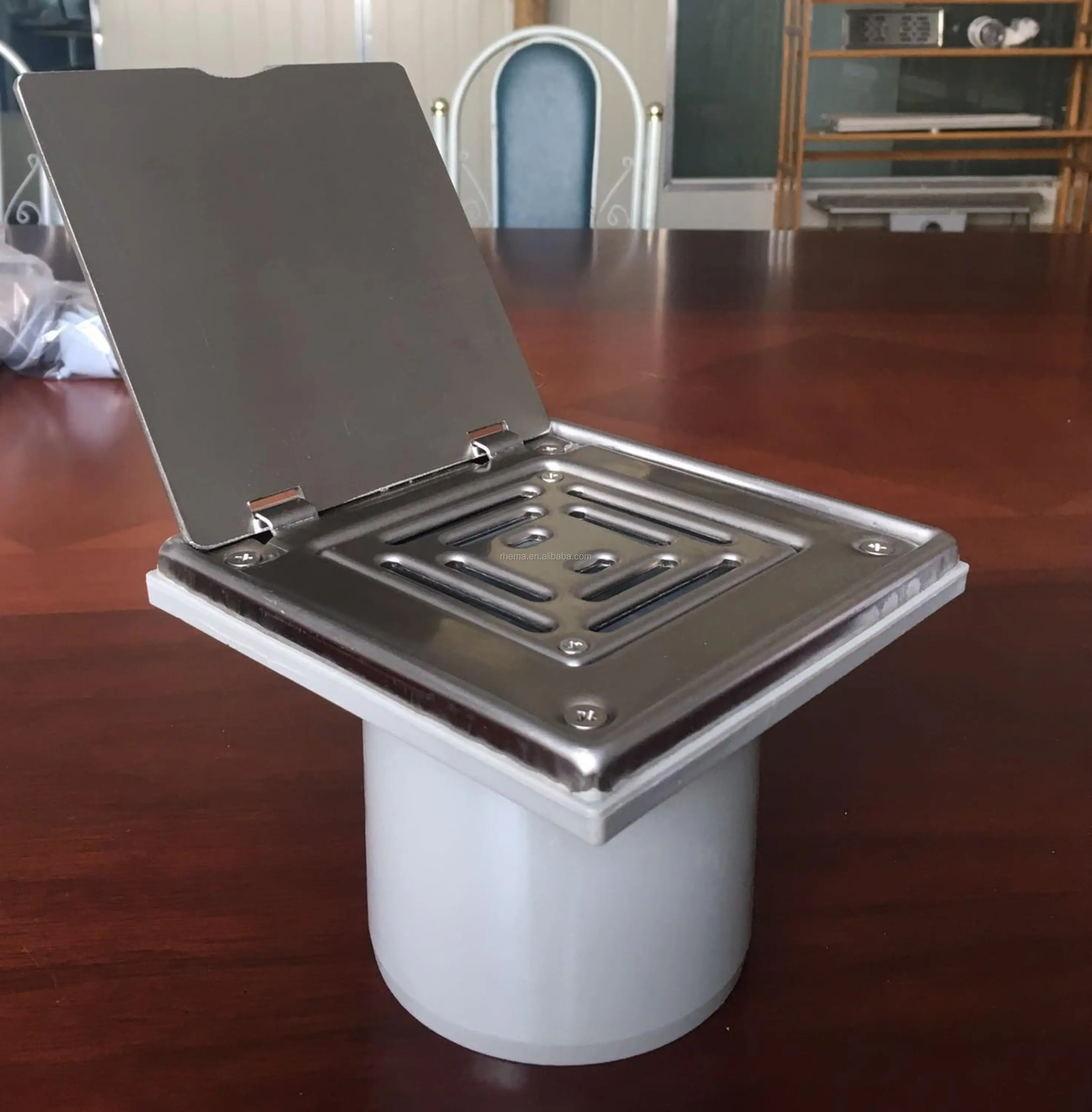 Ss 304 201 Square Polished Stainless Steel Bathroom Sanitary Floor ...