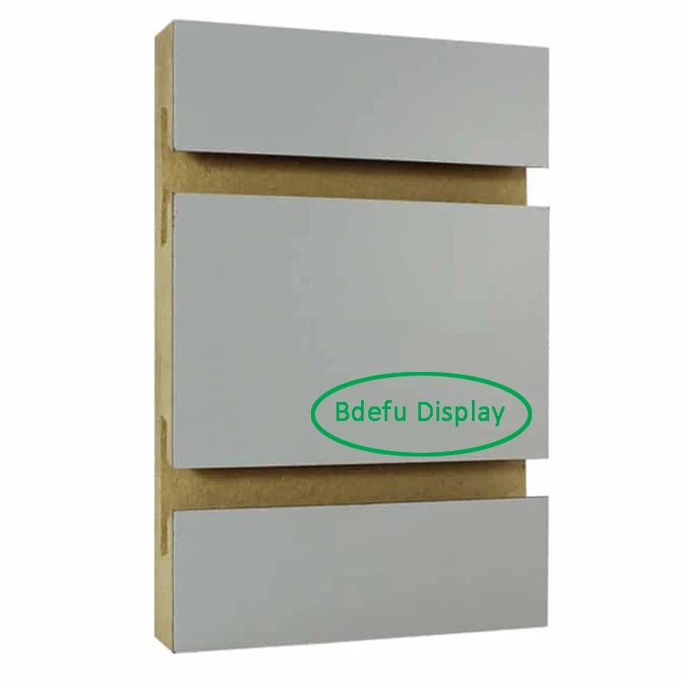 Mdf Board Slatwall Display Panel / Slotted Mdf Panel - Buy Mdf Board ...