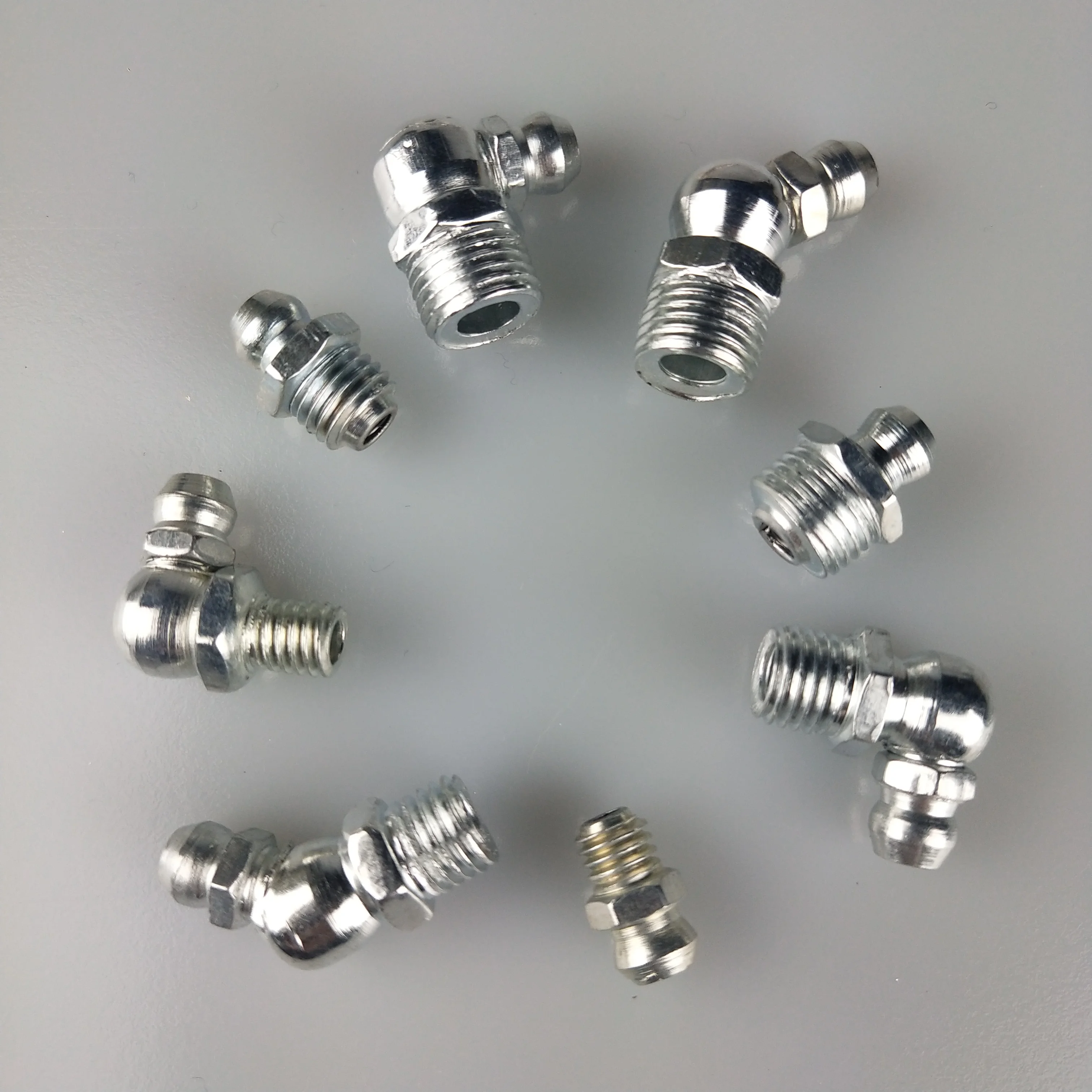 Customized Standard 1/4" Npt Metal Grease Nipple Type Fitting - Buy ...