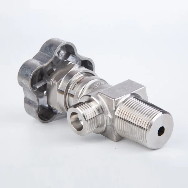 Stainless Steel Din 477 Female Cylinder Connector With Gasket - Buy ...