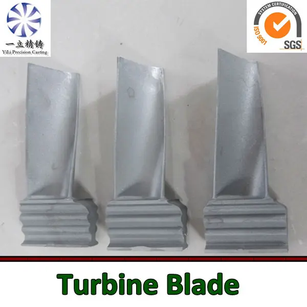 Gas Turbine Compressor Blade Turbine Twisted and Bowed Blade, View Gas ...