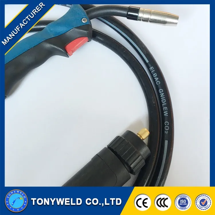 Welding Mig Torch Binzel Air Cooled 15ak Mig Gun - Buy Air Cooled 15ak ...