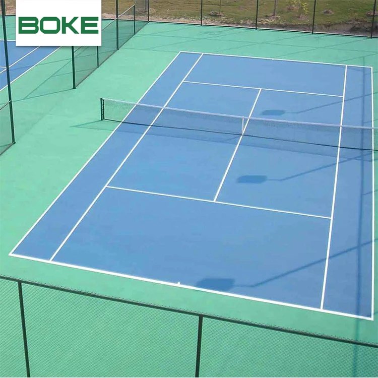 Outdoor Badminton Court Flooring Acrylic Paint For Badminton Court ...
