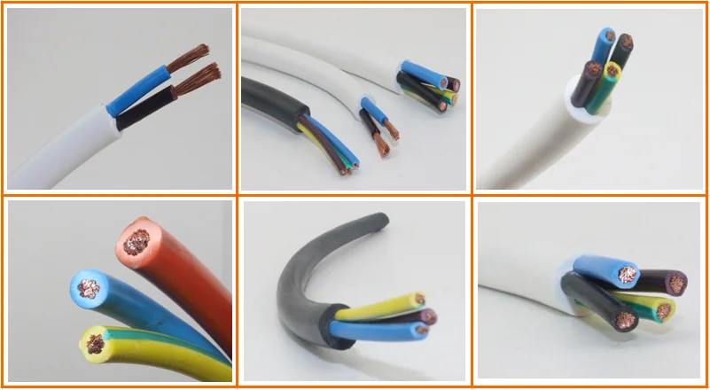 Flex Round Electric Wire,Electrical Cable,Power Cable/ Flexible Cable ...