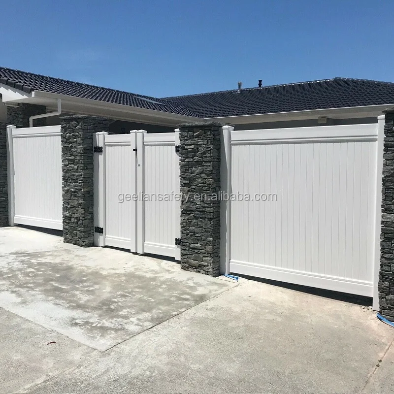 Strong Uv Proof Innovative Design Plastic Vinyl/pvc Garden Fence Panels ...