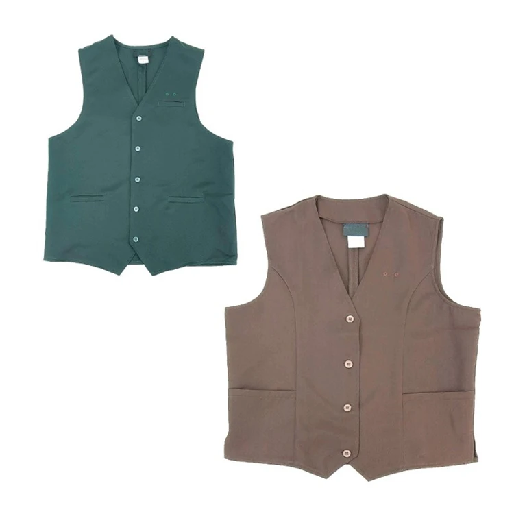 Fasion Style Waistcoat Uniform Hotel Restaurant Waiter Vest - Buy ...