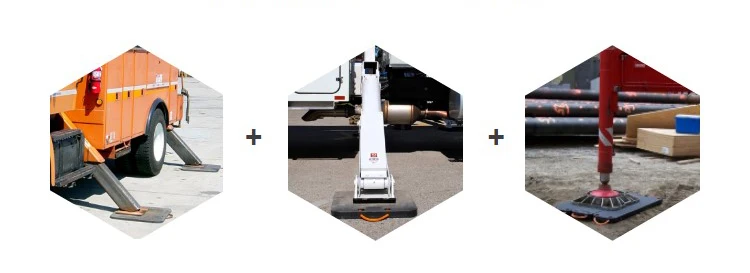 Durable Round Plastic Crane Pads - Xinxing Outrigger Support