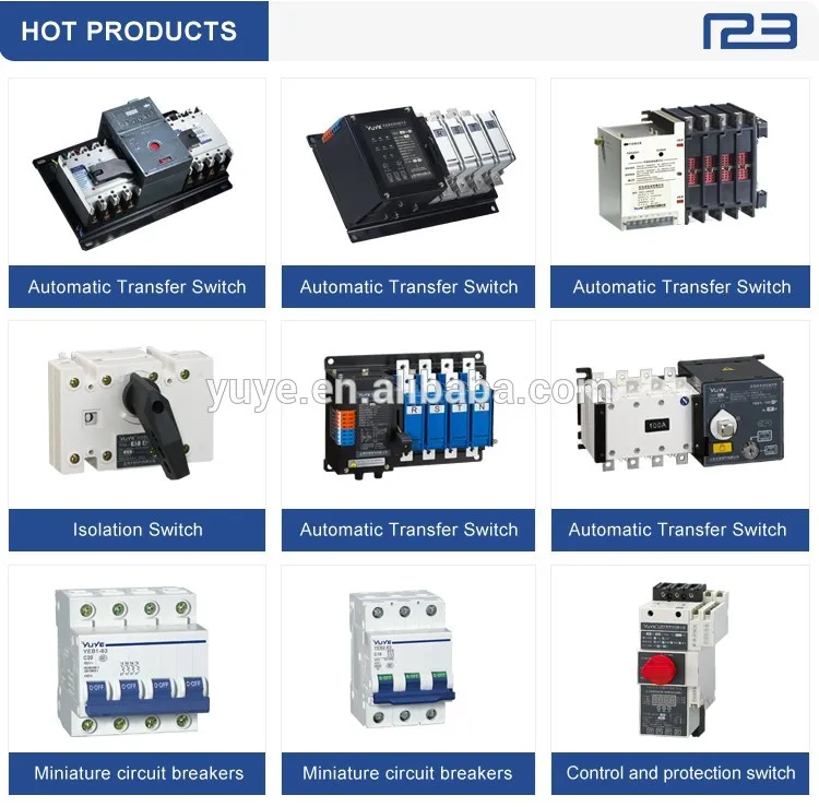 Yuye Ats Pc Class Changeover Switch Yes1-m 630a To 1600a Automatic ...