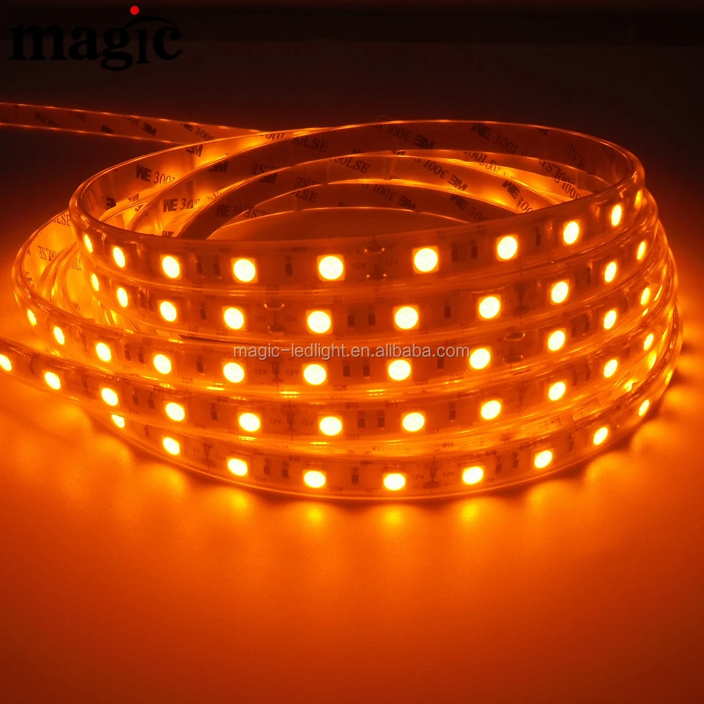 New Ip65 Waterproof 600nm Amber Led Strip 5050 - Buy Led Strip 5050 ...