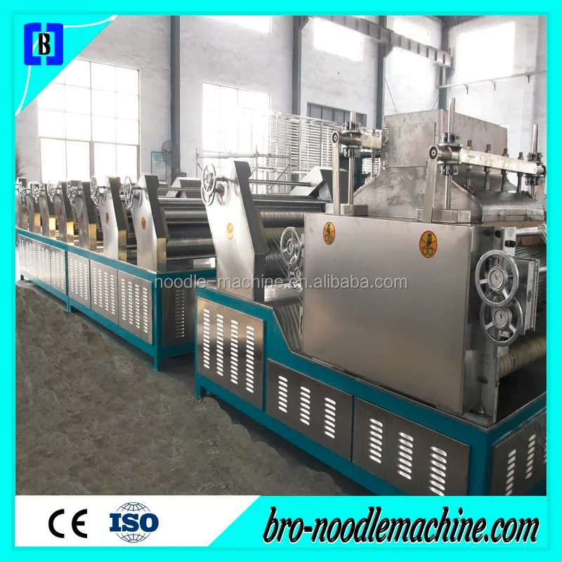 Continuous Noodle Rollers Pressing Machine For Fried Instant Noodle ...