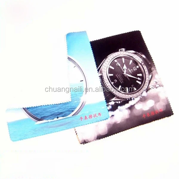 Microfiber Watch Cleaning Cloth With Polybag Individual Packing - Buy ...