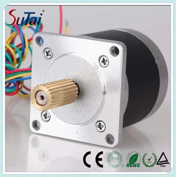 Pulley And Belt Stepper Motor Round Body Nema23 Stepper Motor - Buy ...