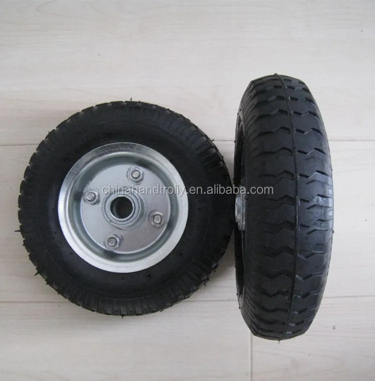 Tool Cart Small 8 Inch 2.5-4 Puncture Proof Semi-pneumati Wheels Foam ...