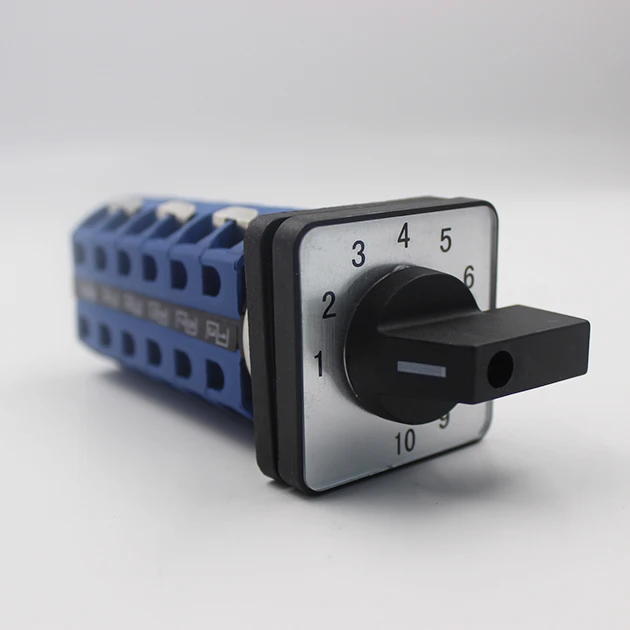 Rotary Switch Lw26-25a 6p 1-10 Position Changeover Cam Switch - Buy ...