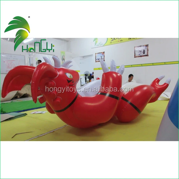 Hongyi Toy Latest Inflatable Red Dragon Cute Inflatable Giant Dragon ...
