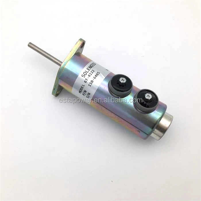 Stop Solenoid 110-6466 12V & 110-6465 24V for 3304,3306