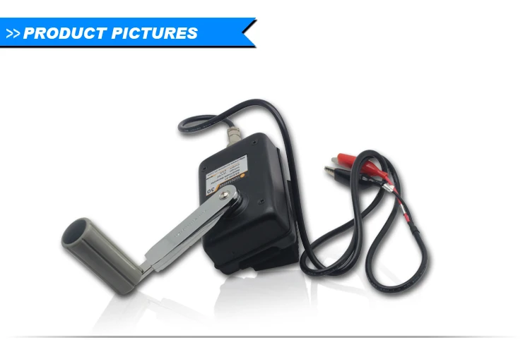 24v 30w Portable Emergency Electric Dynamo Hand Power Generator - Buy ...