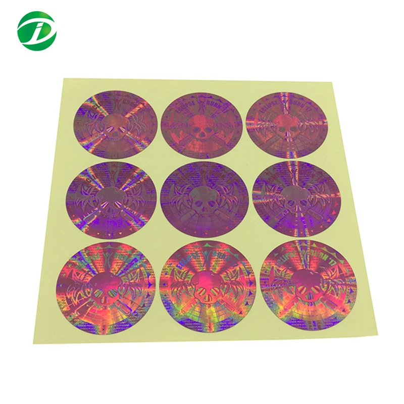 Factory Custom Round 3d Hologram Sticker - Buy Round Hologram Sticker ...
