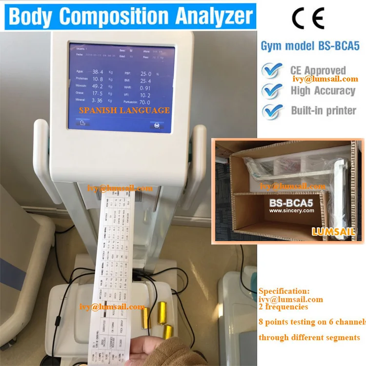 Body Composition Analyzer Body Mass Index Test Gym Model Health Care ...