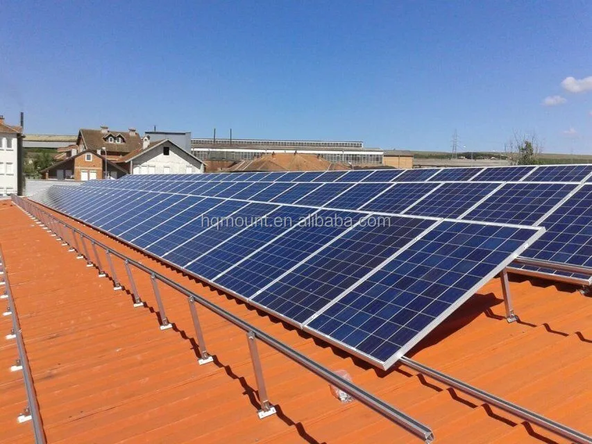 Aluminium 35mm-50mm Pv Solar Module Middle Inter Clamp And End Clamp ...