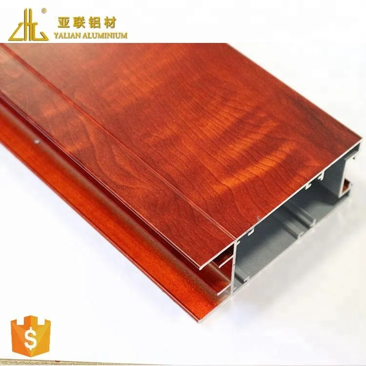 Wood Texture Aluminium Profiles - Durable & Stylish