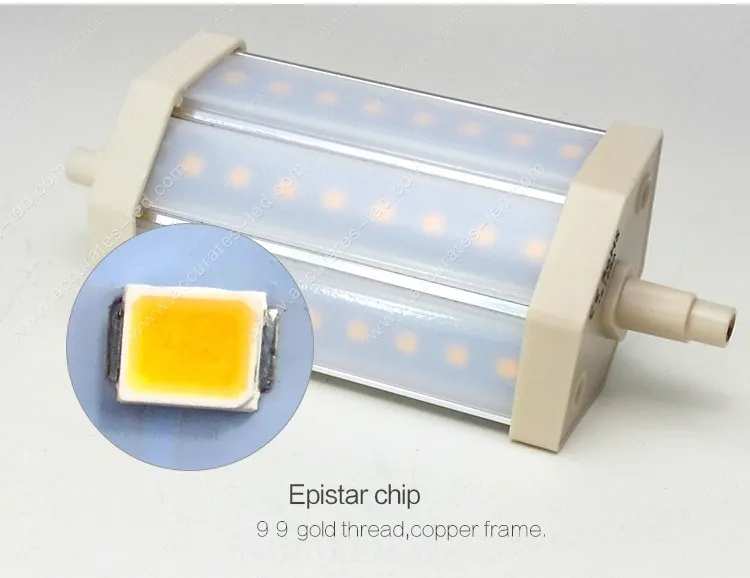 30w 118mm R7s Led R7s Replacing Halogen Lamp 400w Led 110v 220v Smd2835 ...