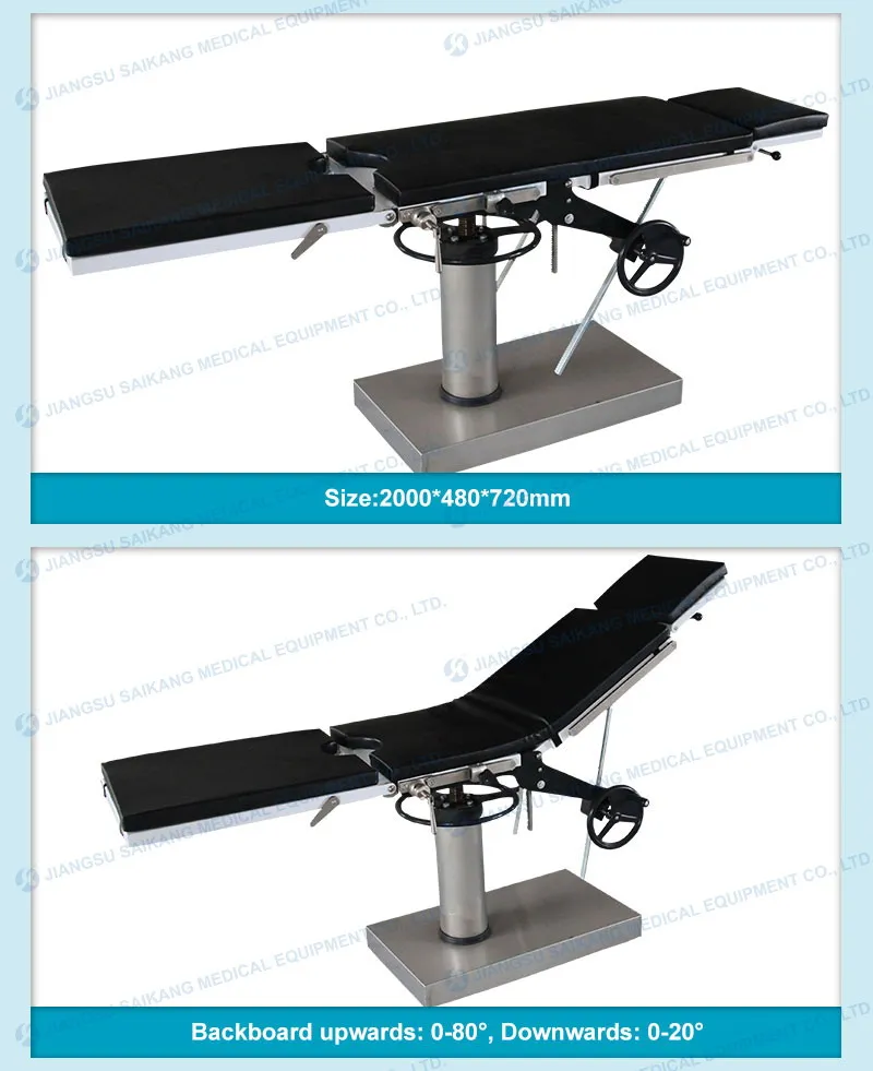 A205 Medical Appliances - Durable Operating Table Price