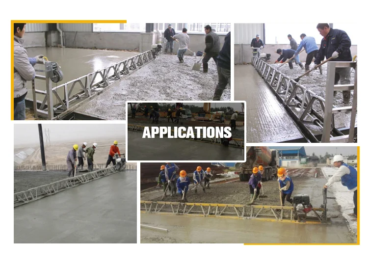 5.5hp Concrete Laser Screed Machine - Efficient Leveling