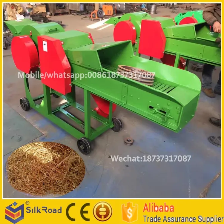 Small Portable Grain Straw Grass Shredder Machine - Buy Grass Shredding ...