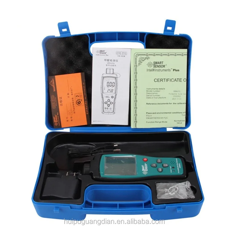 Digital Handheld Formaldehyde Hcho Detector Monitor Meter 50 Ppm Gas ...