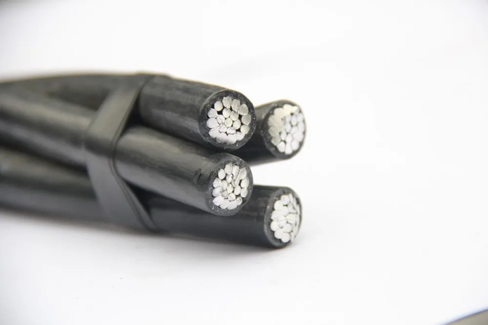 Low Voltage Aerial Bundled Conductor Electrical Cable Abc 4core Xlpe ...