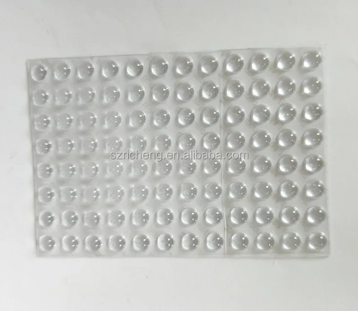 3M SJ5306 Clear Rubber Pad Anti-Skid and Shockproof Bumper Protective Adhesive Feet Custom ...