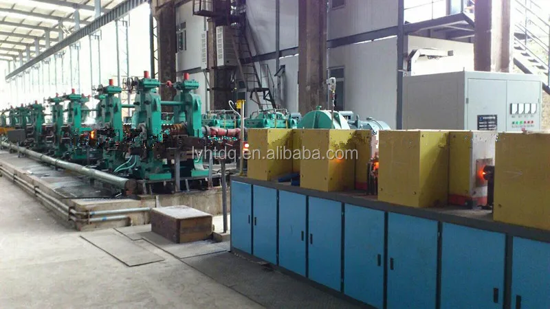 Electric Induction Heating Forge Furnace For Copper Iron Aluminium Bars ...