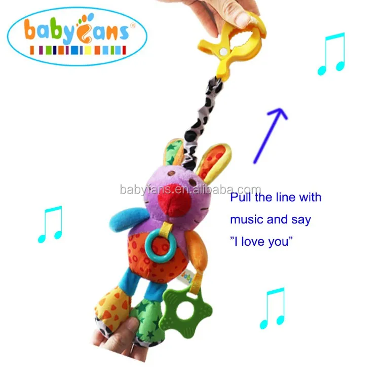 Purple Rabbit Music Baby Plush Toy 0-3years Educational Toys - Buy ...